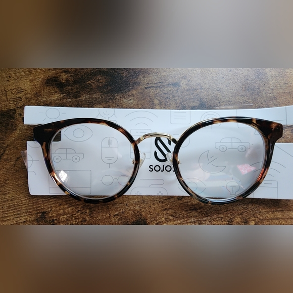 Sojos | Accessories | Sojos Retro Round Blue Light Frameanti Blue Light ...